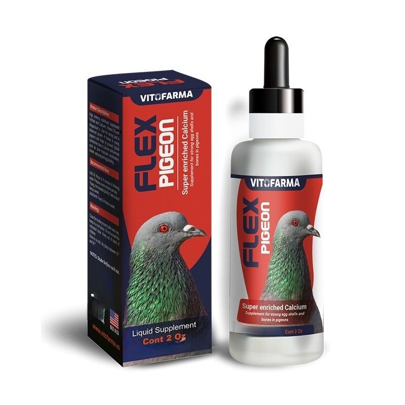 FLEX PIGEON FOR CALCIUM VITAMIN-D3 MAGNESIUM EXTRA STRENGTH DROPPER ...