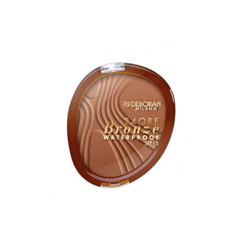 DEBORAH 24Ore Bronze Powder, Light Beige, Palette, Waterproof, Durable ...