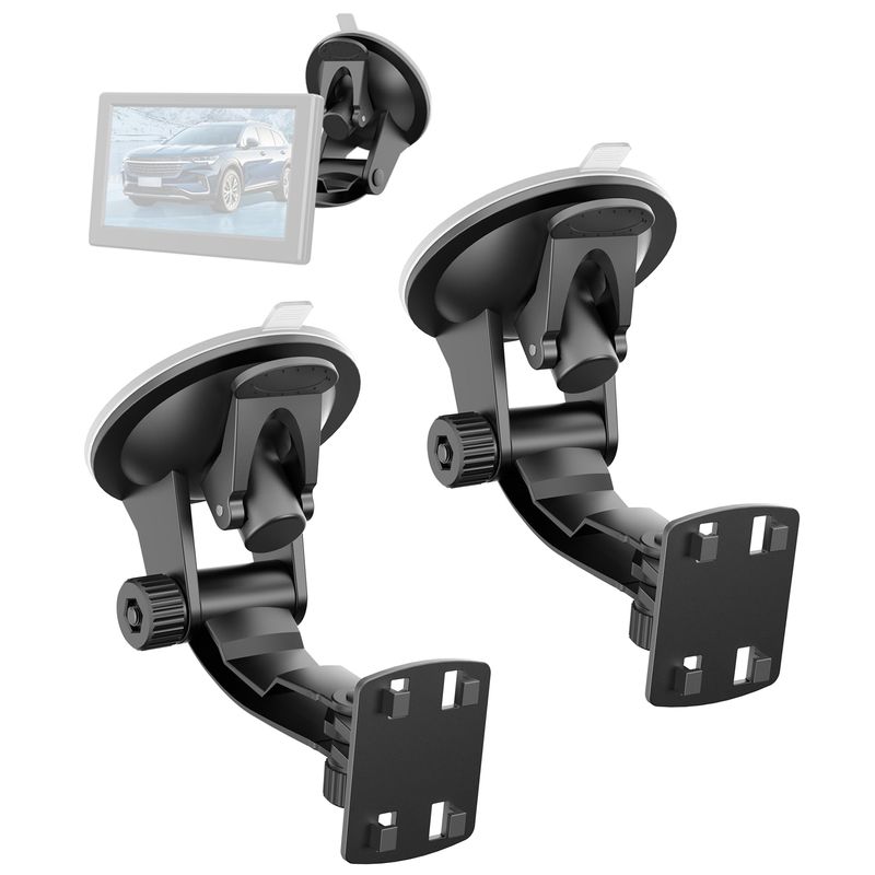 Pixelman 2Pcs Backup Camera Monitor Mount (for 4.3/5 in),Enhanced Rear ...