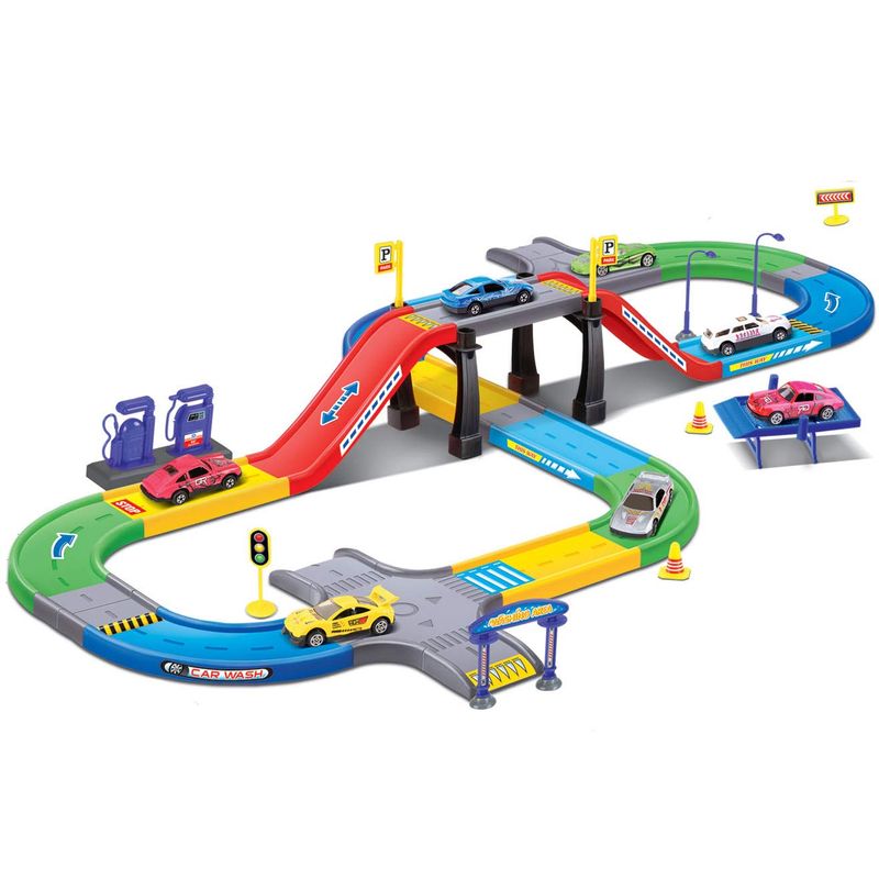 My First Speed Racing Assembly Track Builder Toy Playset - Starter Kit ...