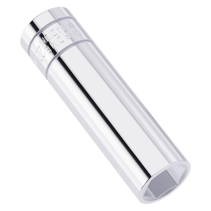 FOCMKEAS 22mm Deep Socket, 1/2 Inch Drive, 6-Point, Metric, Heat ...