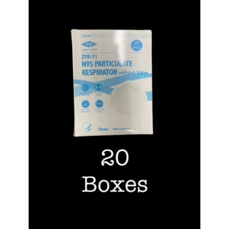 N95 (400 PACK) FACE MASK / RESPIRATOR N95 20 PER BOX FREE SHIPPING ...