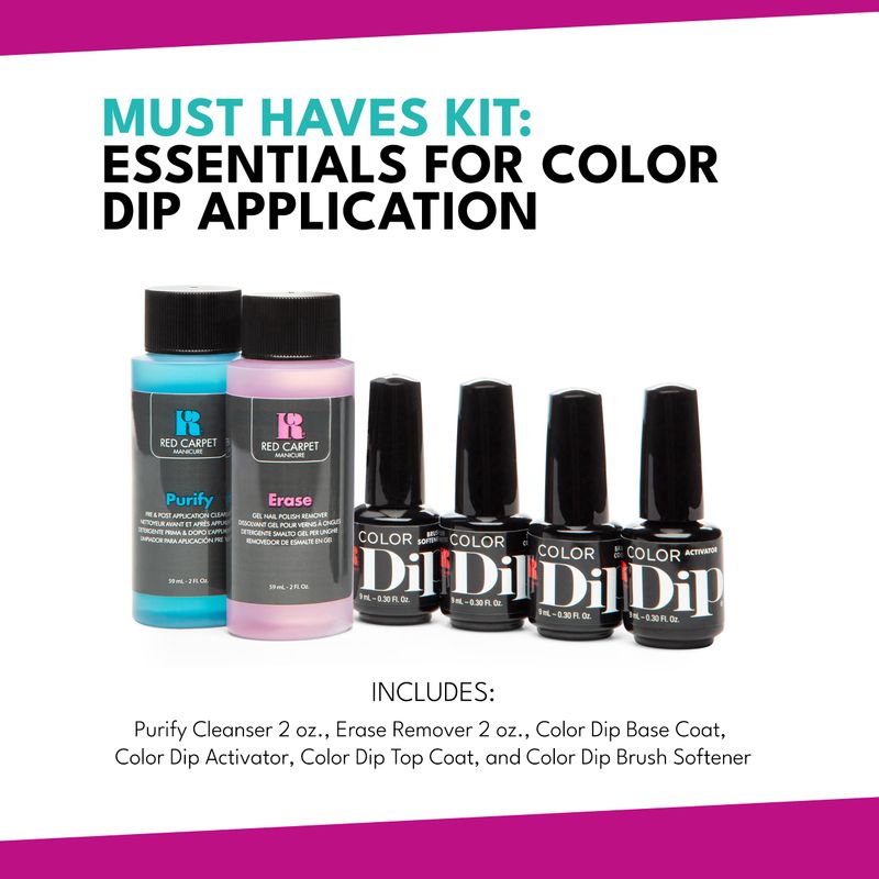 Red Carpet Manicure Color Dip Powder Kits | Essentials for Color Dip ...