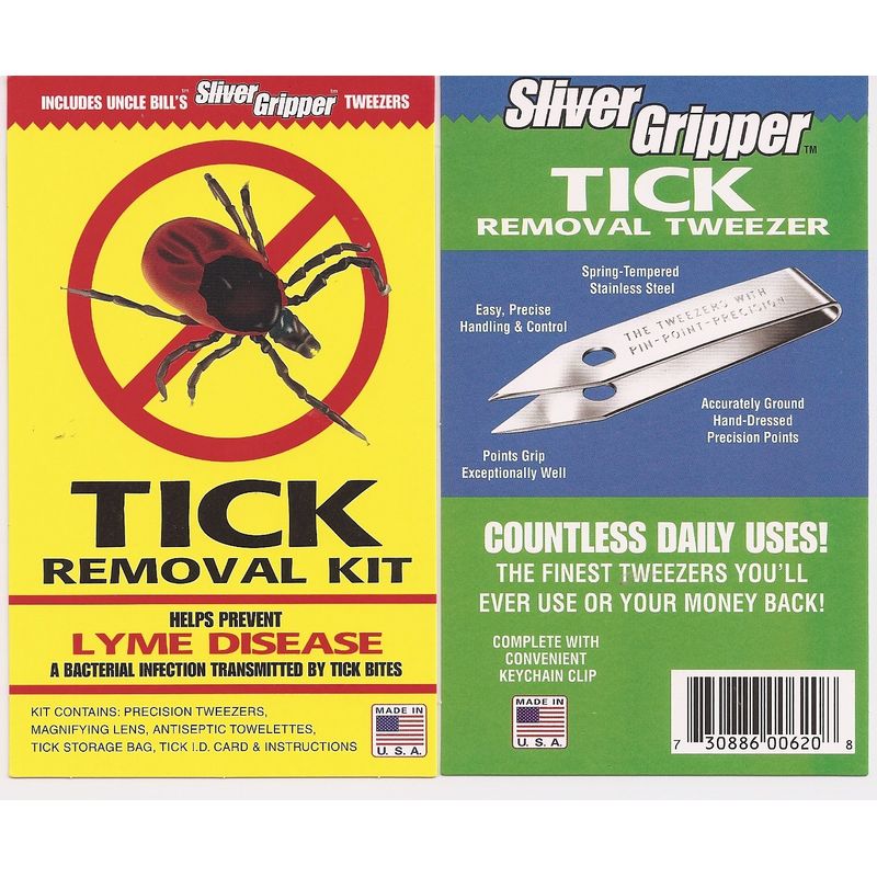 Uncle Bill's Sliver Gripper Tick & Splinter Removal Kit - Online ...