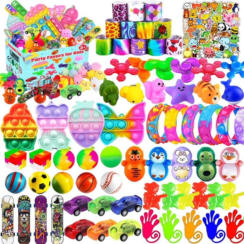 120 Pcs Party Favors for Kids, Treasure Box Toys for Classroom, Goodie Bag Stuffers, Pinata ...