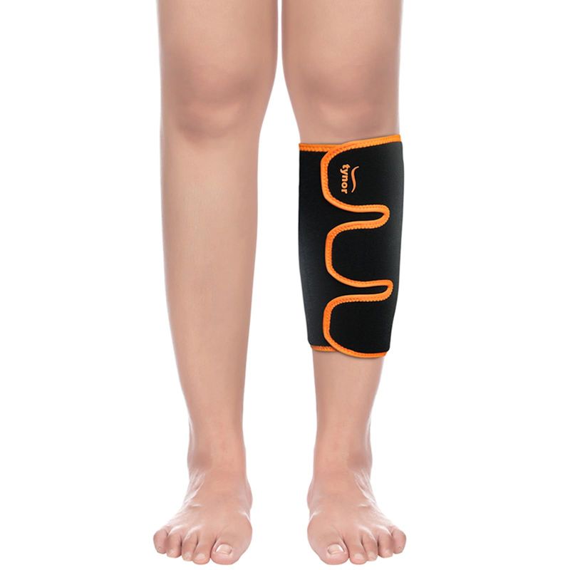 TYNOR Calf & Shin Compression Sleeves for Men and Women Neoprene Calf ...