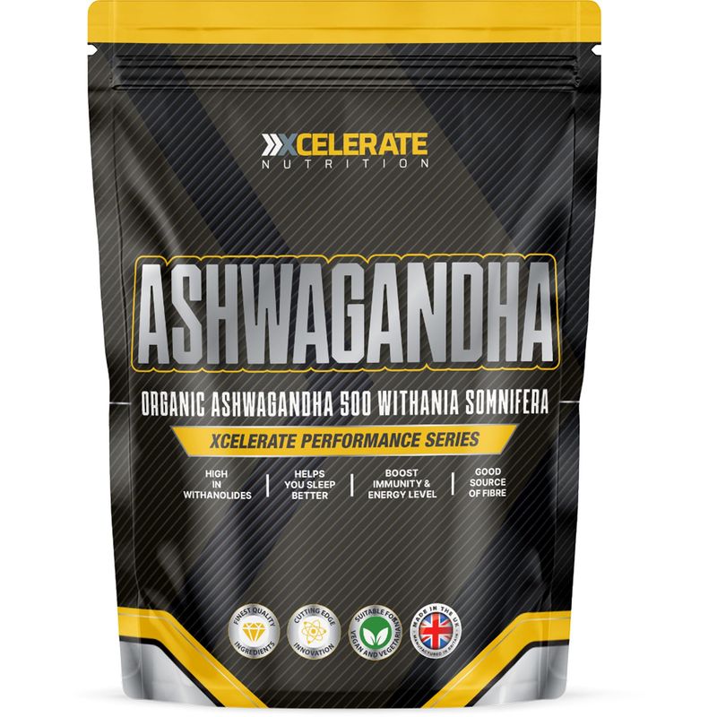 Organic Ashwagandha Capsules, Withania Somnifera Supplement - Natural ...