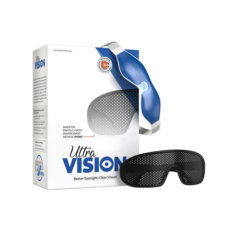 Ultra Vision Pinhole Vision Glasses | Natural Vision Correction Device ...