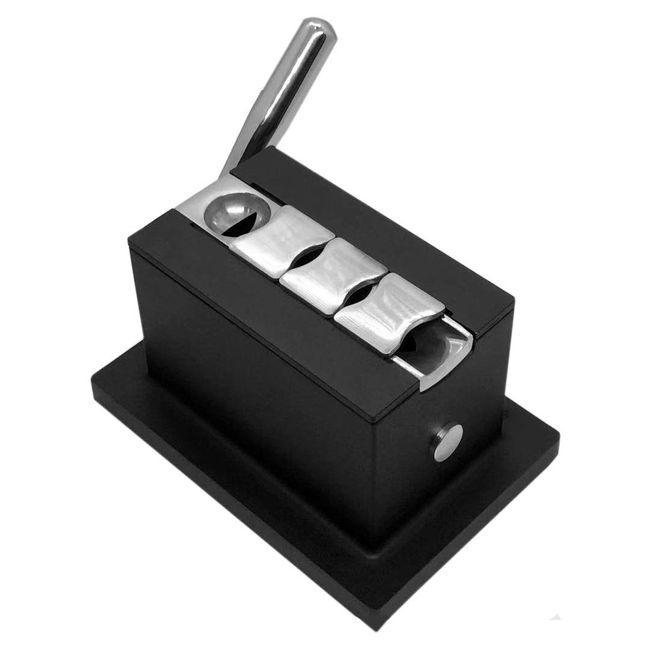 EWT Heavy Duty Metal Cast Body Quad Table Cigar Cutter 4 in 1, 52 & 58 ...