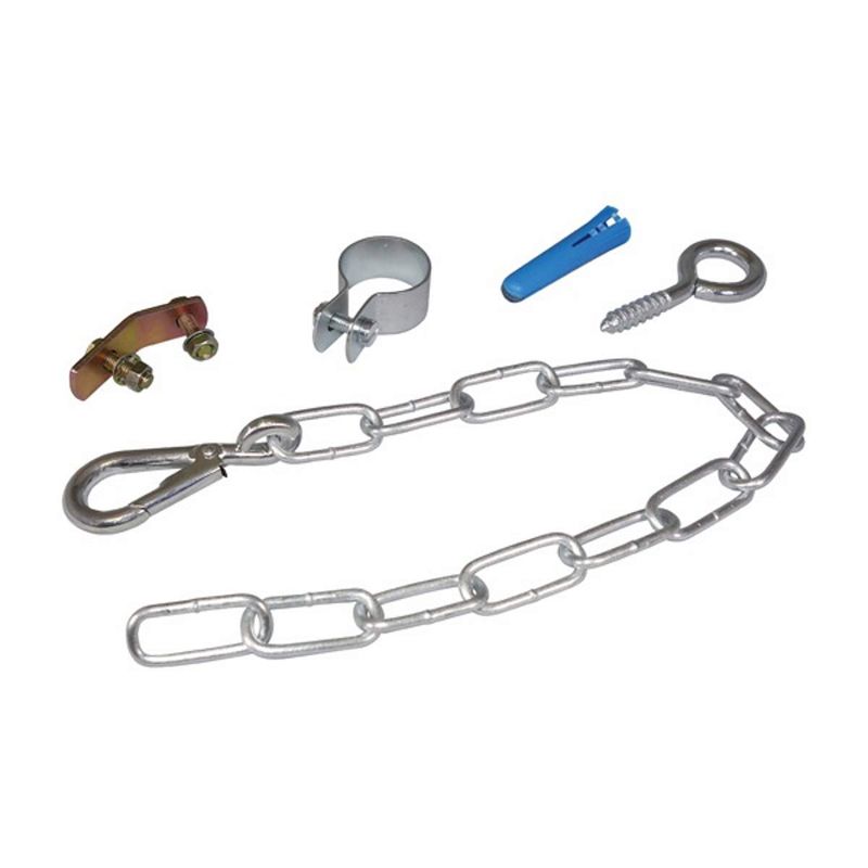 GAS COOKER STABILITY SAFETY CHAIN KIT WITH FITTINGS AND BRACKET ...
