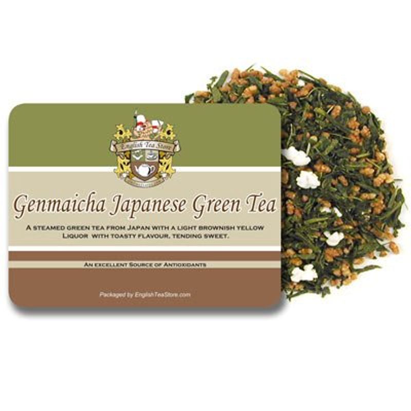 Genmaicha Japanese Green Tea - Loose Leaf - 16oz - Online Marketplace ...