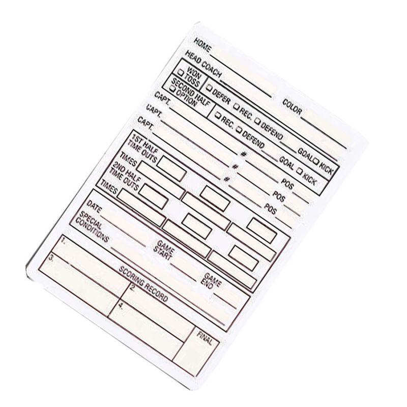 Smitty Football Official Plastic Game Card - EveryMarket