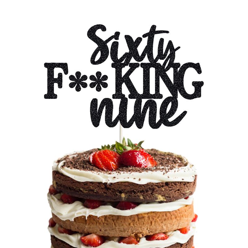 69 Cake Toppers, 69th birthday decorations, 69 Birthday Cake Toppers ...