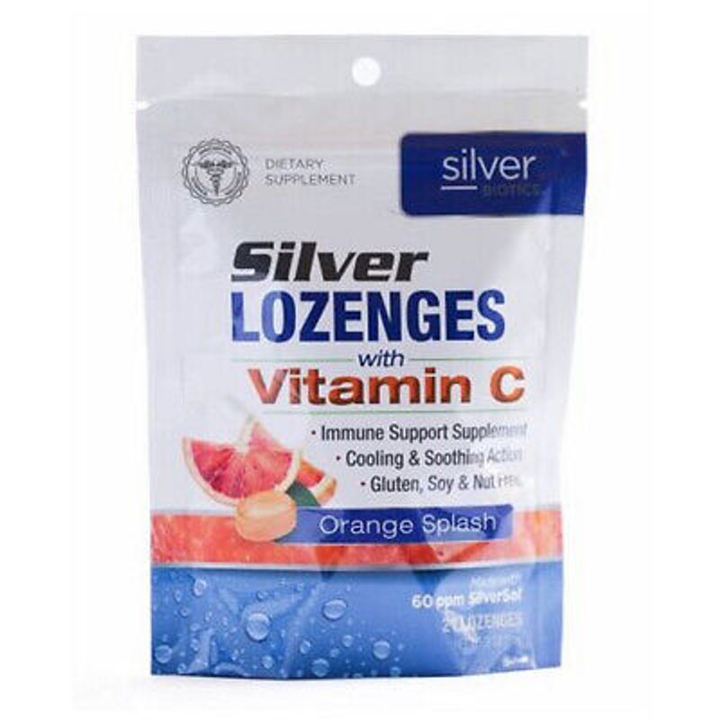 Silver Lozenges w/ Vitamin C 21 Lozenges - Online Marketplace - EveryMarket