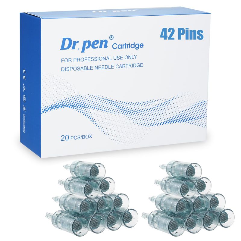 Dr. pen Ultima M8/M7S Cartridges 42 Pins - 20 Pieces for Acne Scars ...