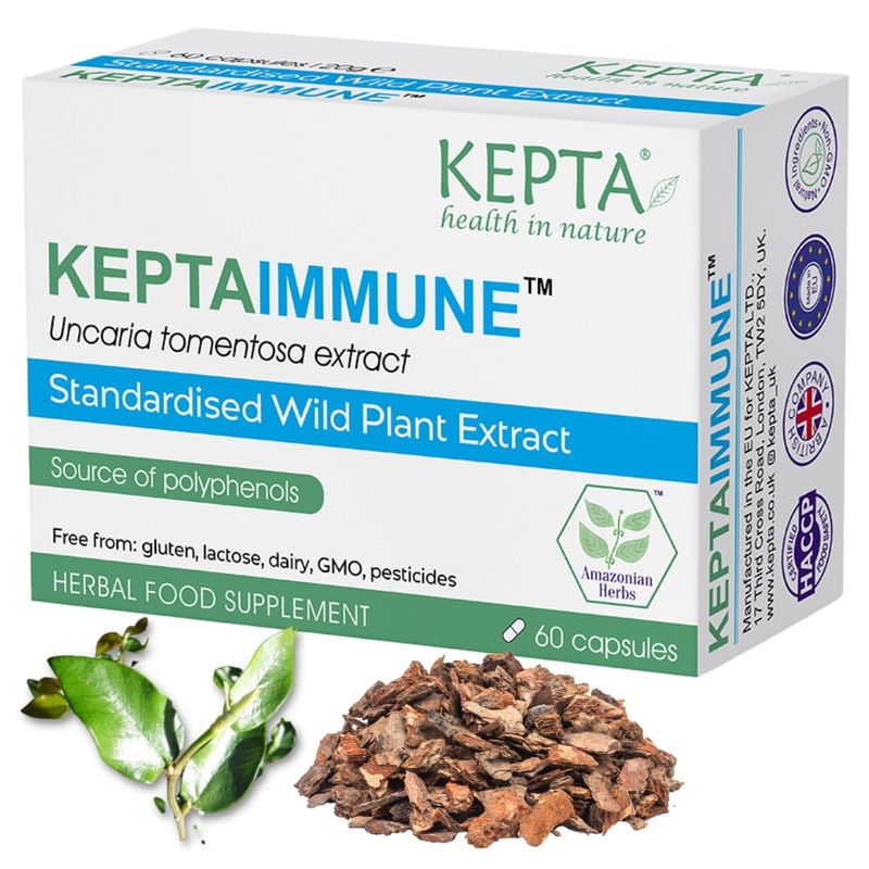 KEPTAIMMUNE Natural Immunity Support Herbal Supplement, Anti ...
