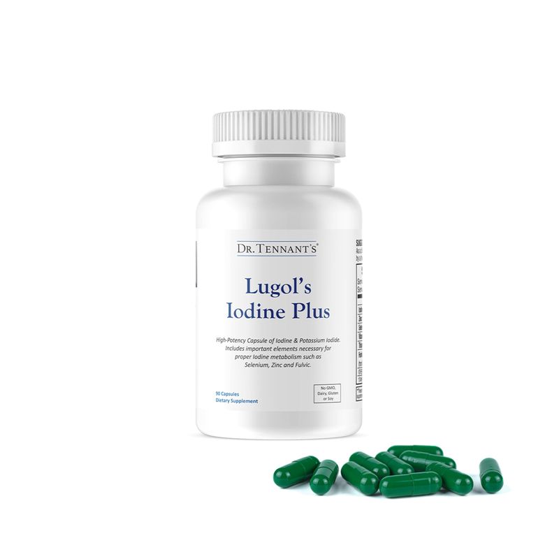 Dr. Tennant's Iodine Supplement Plus | Lugol's Iodine & Potassium ...