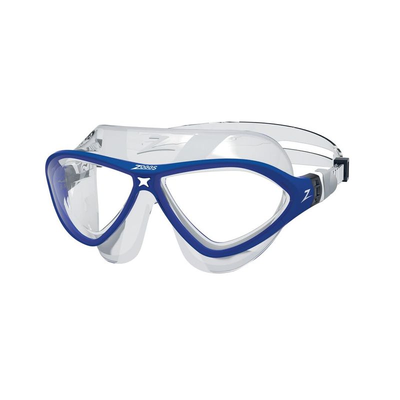 Zoggs Unisex Adult Horizon Flex Swim Mask Goggles, Clea/Blue/Clear ...