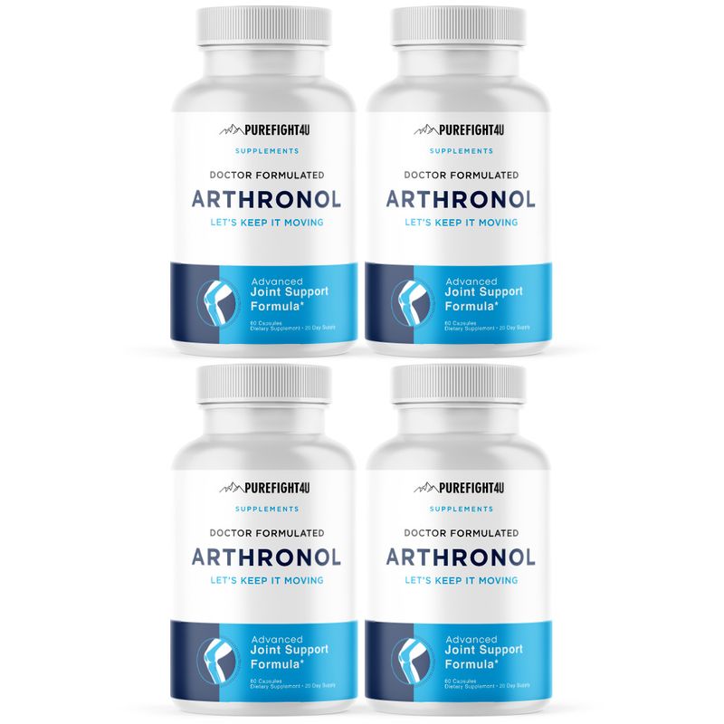 Arthronol Capsules, Advanced Joint Support Formula-4 Bottles - Online ...