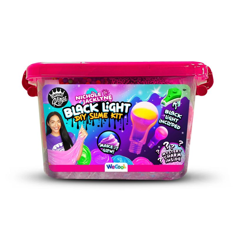 Compound Kings Fluffy Nichole Jacklyne Black Light DIY Slime Tub ...