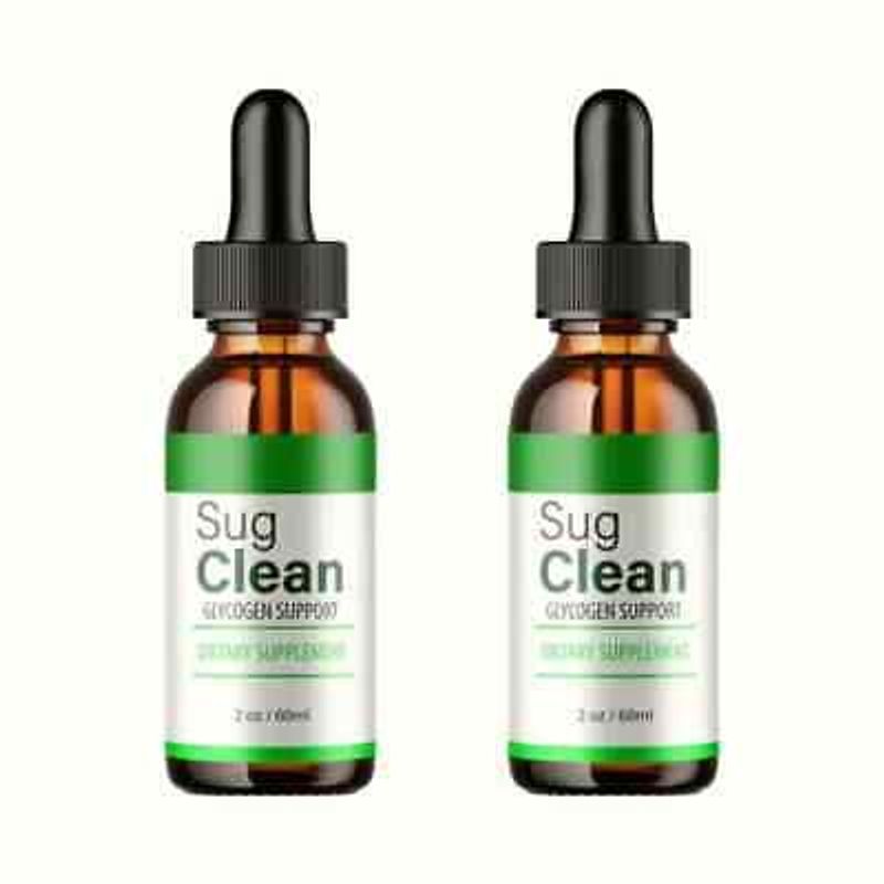 2-Pack - Sug Clean Drops - SugClean Drops Glycogen Support Dietary ...