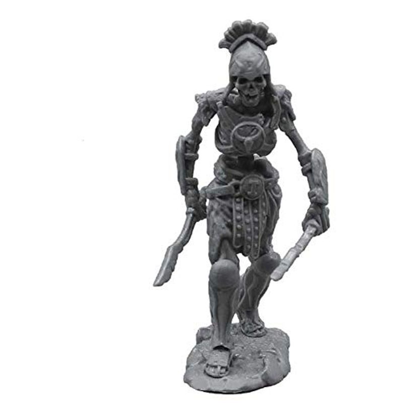 Skeleton Warrior Figure Kit 28mm Heroic Scale Miniature Unpainted First ...