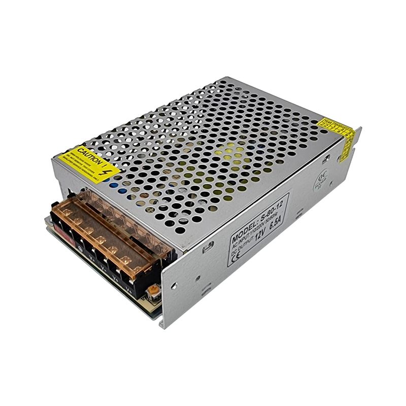 80 Watts 230V AC To 12V DC IP20 Power Supply Transformer Constant ...