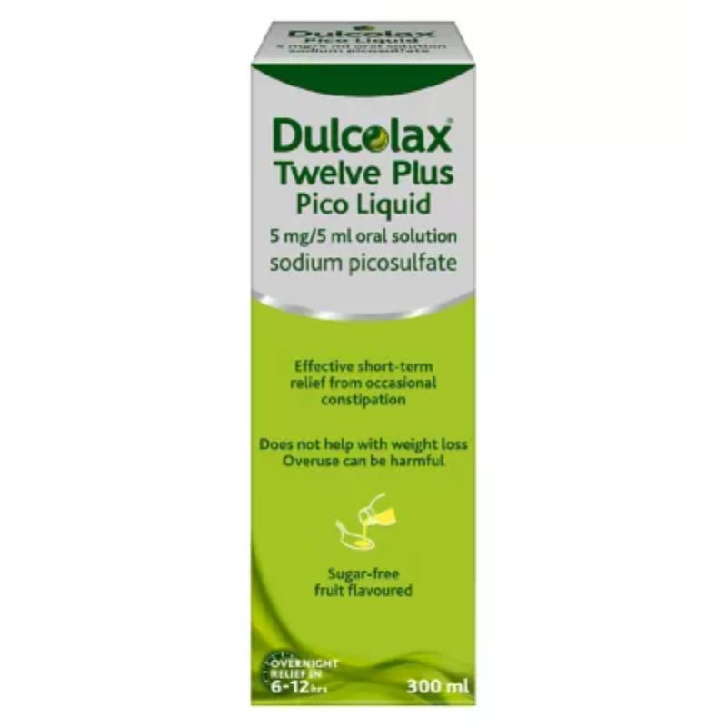 Dulcolax Twelve Plus Pico Liquid 5 mg/5 ml oral solution 300ml - Online ...