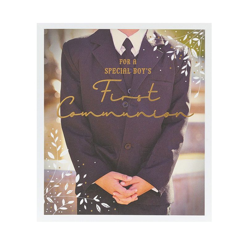 UK Greetings First Communion Card, First Holy Communion Congratulations ...