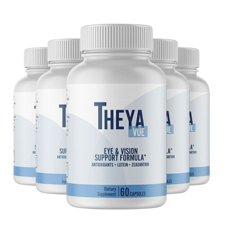 5-Pack TheyaVue Eye and Vision Health Support Formula Theya Vue - 300 ...