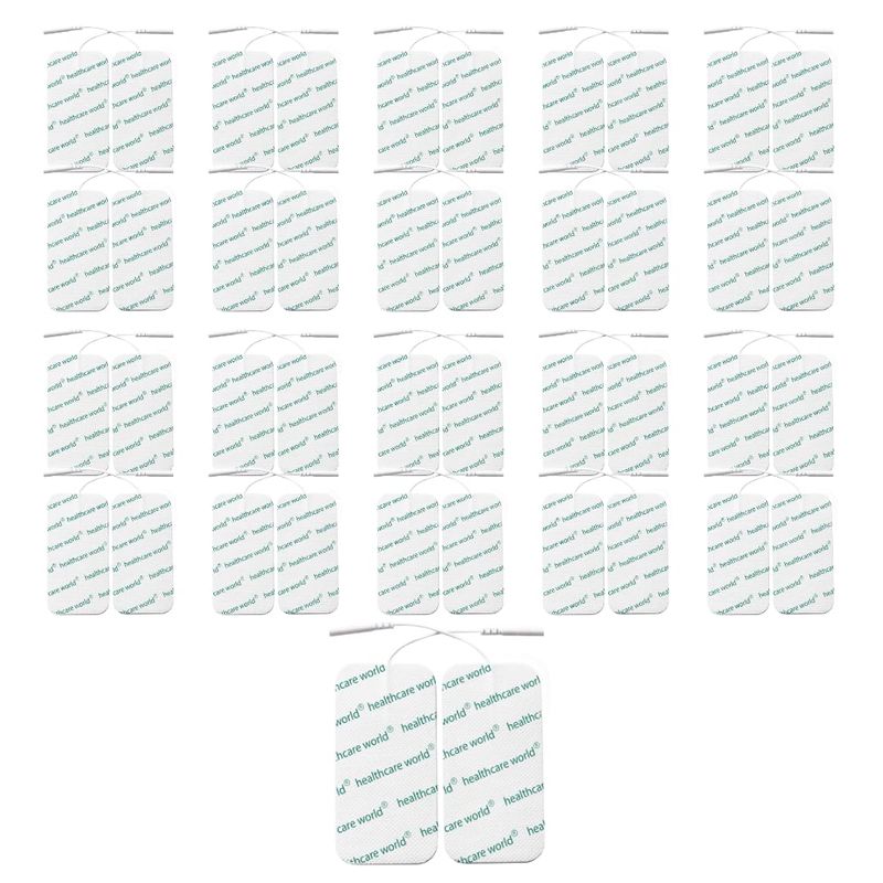 Tens Electrode Pads 10x5cm Self-Adhesive Electrodes Compatible with ...