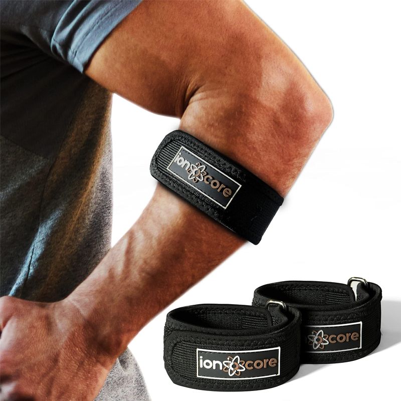 ionocore Tennis Elbow Strap - 2 Pack Elbow Support for Men & Women ...
