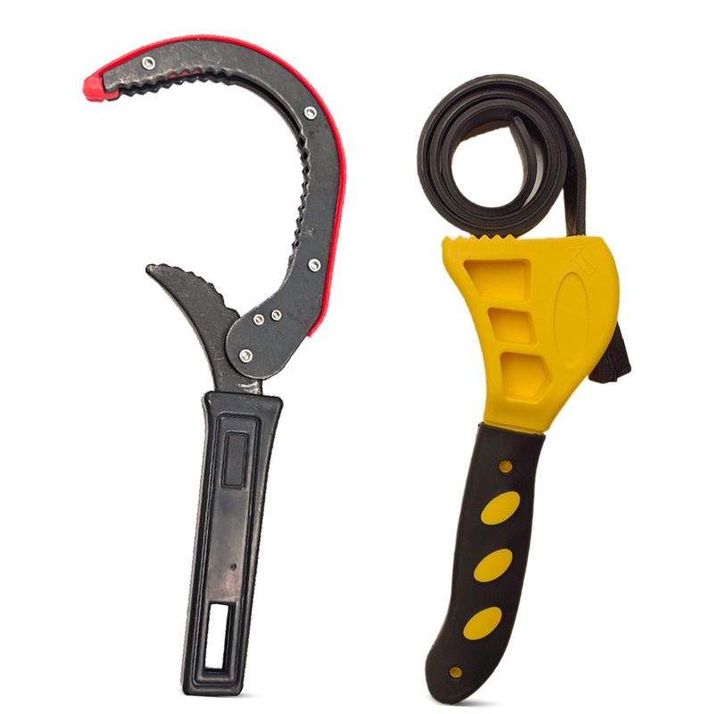 DHSWNNG 2PCS Boiler Magnetic Filter Spanner Rubber Strap Wrench Oil ...