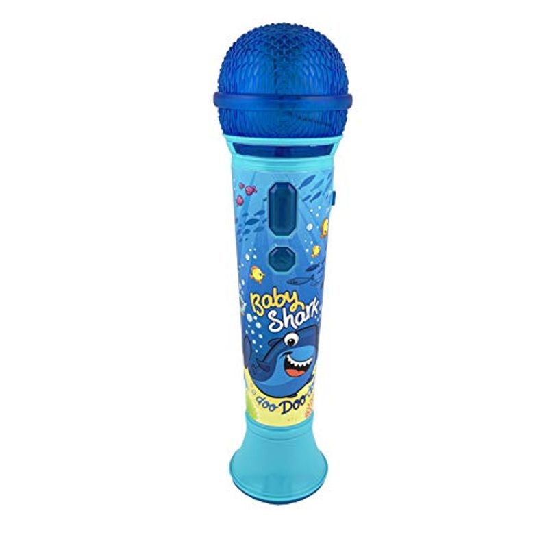Baby Shark Singalong Microphone for Kids, Toy Microphone with Built-in ...