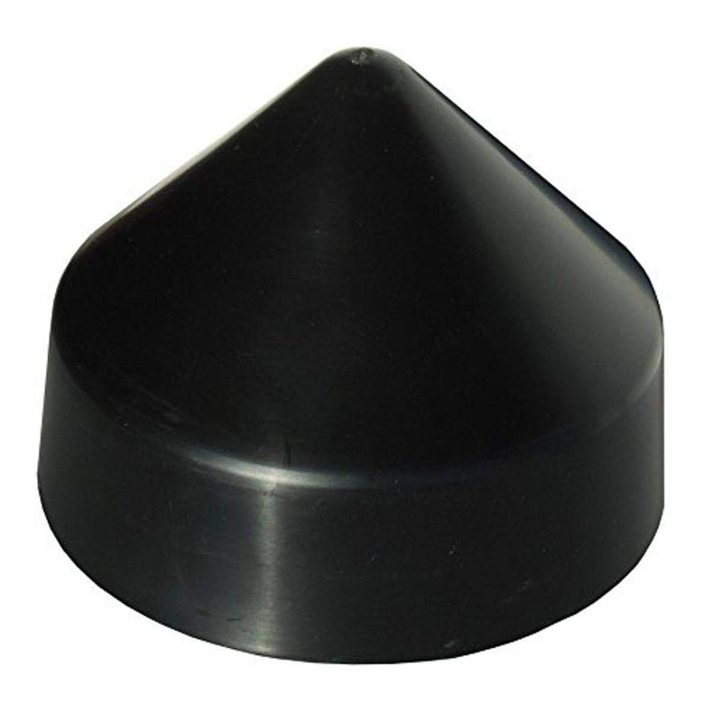 Dock Edge + PVC Cone Head Piling Cap, Black, 11-Inch - Online ...