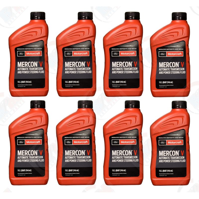 Motorcraft Mercon V ATF Transmission Fluid XT5QMC Case 8 Quarts Ford ...