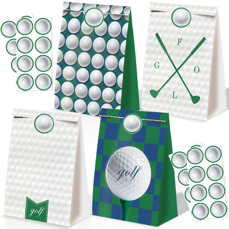 24pcs Golf Party Favor Bags Golf Themed Party Decorations Golf Gift Bag ...