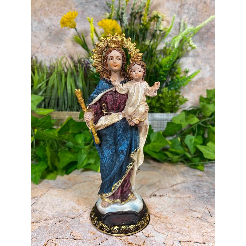 Osiris Trading UK Our Lady of Mount Carmel Virgin Mary Sculpture Statue ...