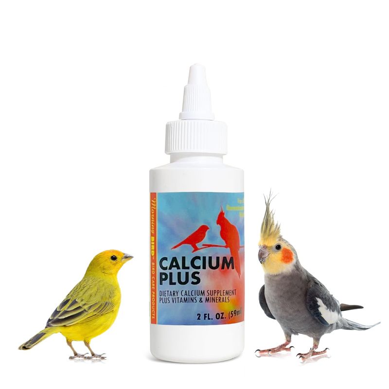 Morning Bird Calcium Plus Liquid Supplement for Birds - Liquid Calcium ...