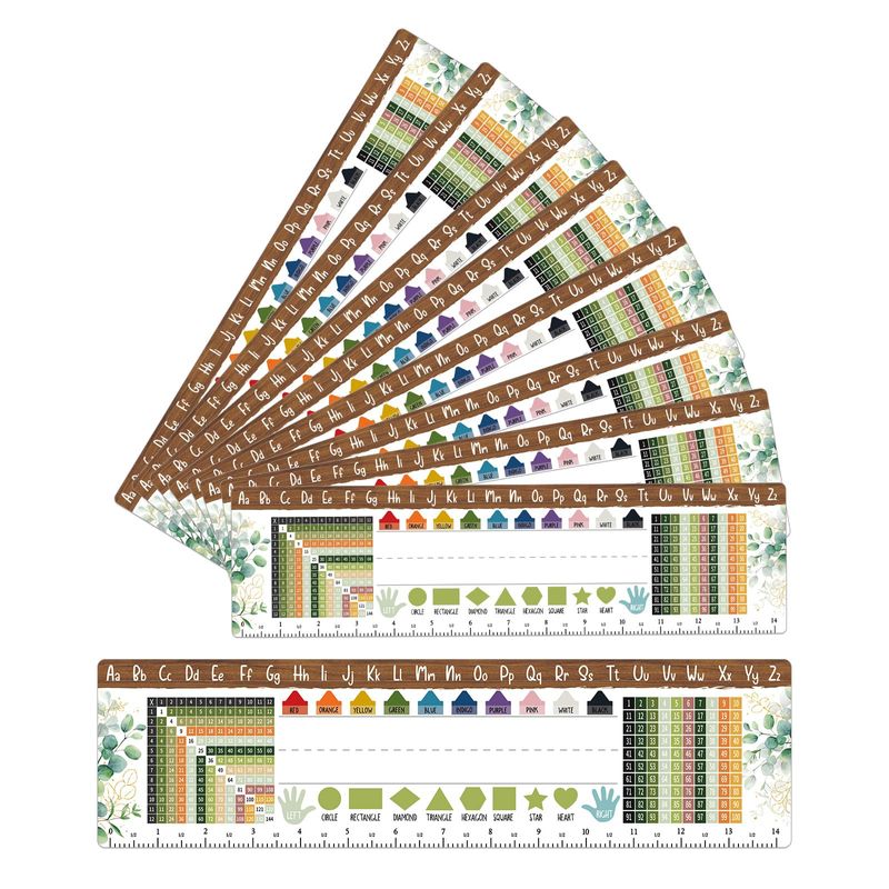 SICOHOME Desk Name Tags for Classroom - 36pcs Name Plates for Desks for ...