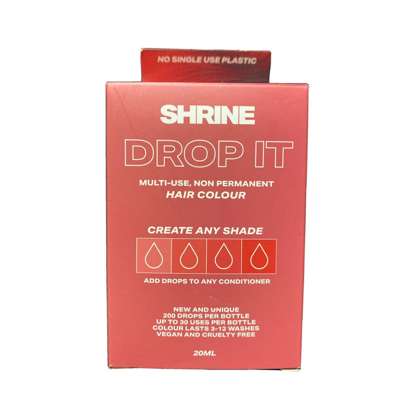 Shrine Drop It - Red Hair Dye Kit - Semi-Permanent Hair Color | Create ...