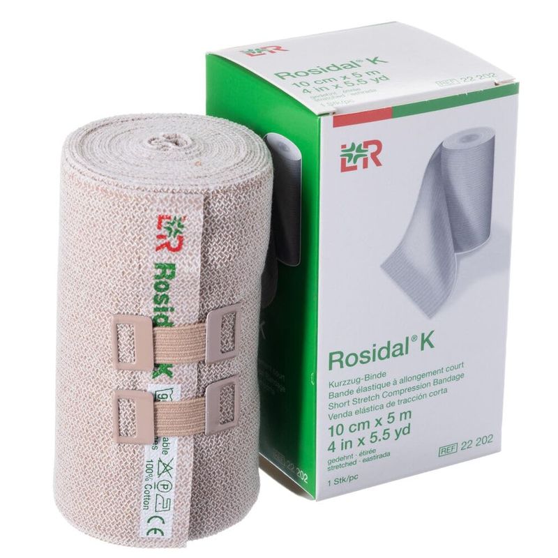 Lohmann & Rauscher Rosidal K Short Stretch Compression Bandage, For Use ...