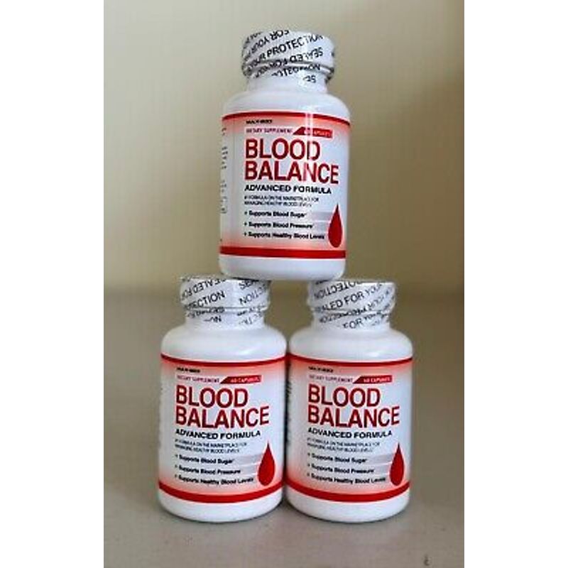 (3 pack) Blood Balance Advanced Formula 180 capsules - Health - Online ...