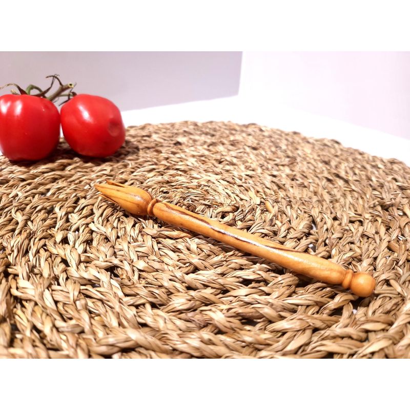 Handcrafted Olive Wood Olive Picker, Harvest Tool - Online Marketplace ...