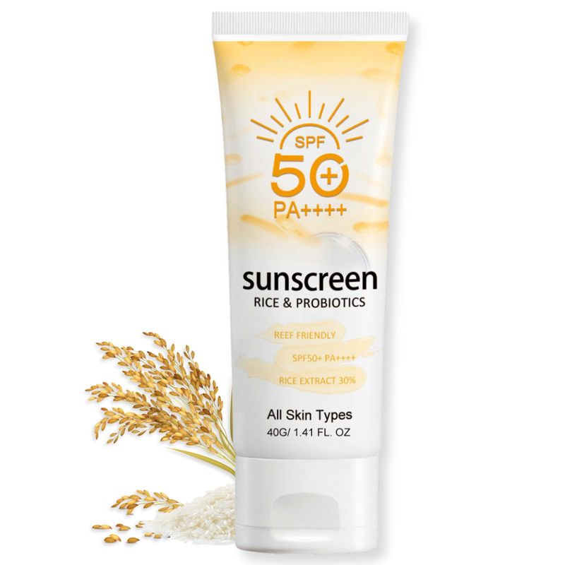 Probiotics Rice Sunscreen Spf 50, Rice Korean Sunscreen For Face ...