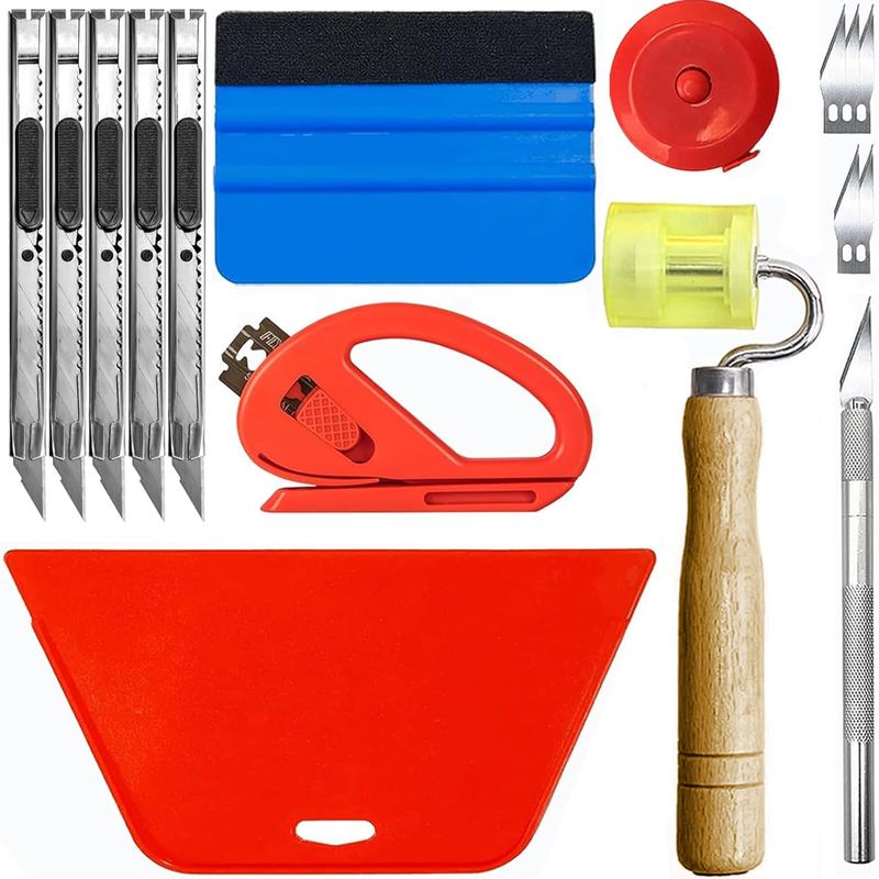 ELLECILA Wallpaper Smoothing Tool Kits, Wallpaper Kit, Multi-Function ...