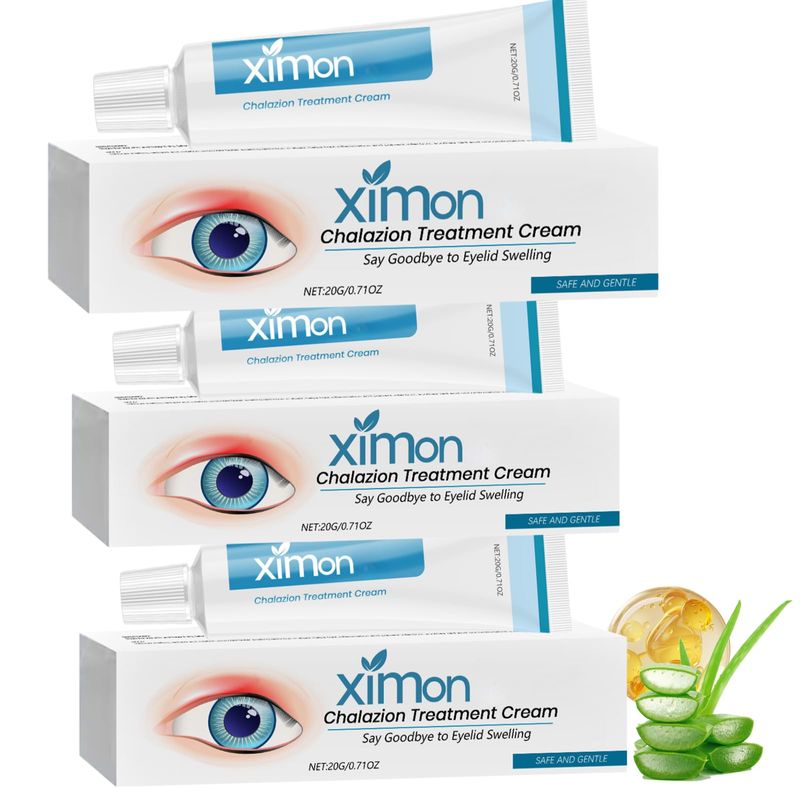 3Pcs Chalazion & Blepharitis Eye Treatment Cream Set, Stye Relief ...