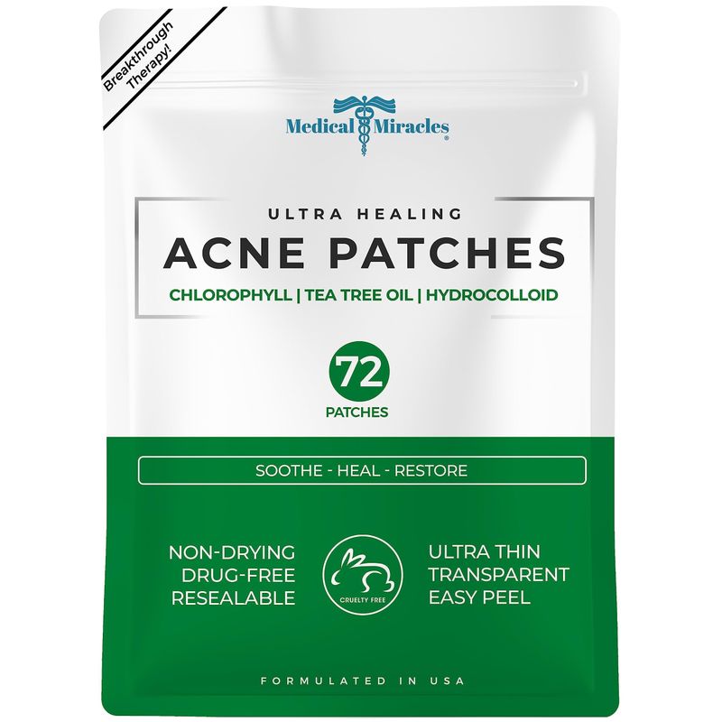 Medical Miracles NEW- Chlorophyll, Tea Tree Oil and Hydrocolloid Ultra ...
