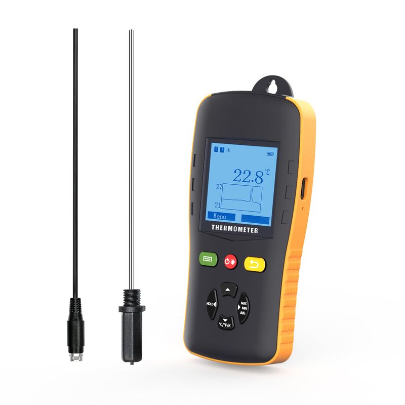 Tzone RTD Thermometer Temperature Data Logger USB with PT100 Probe ...