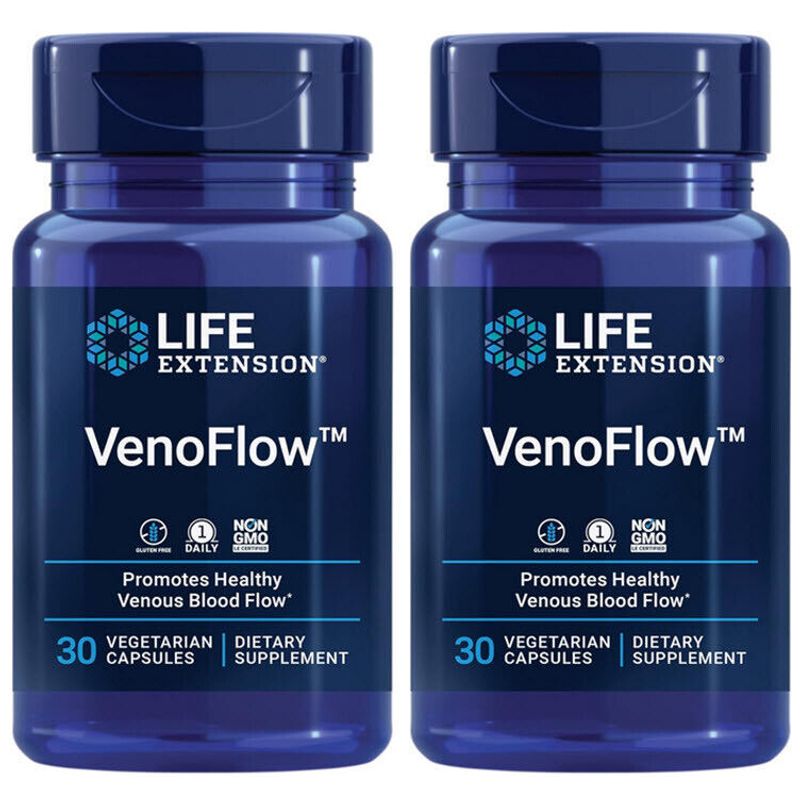 VENOFLOW HEALTHY BLOOD FLOW VASCULAR HEALTH 60 Capsule 200 mg LIFE ...